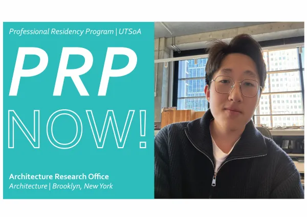 Professional Residency Program: Taehyun Ryou at Architecture Research Office | School of ...